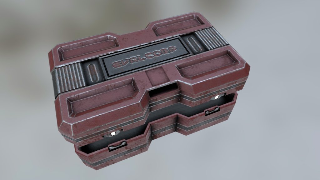 Sci-Fi Crate - 3D model by Milacetious [3f3b4bc] - Sketchfab