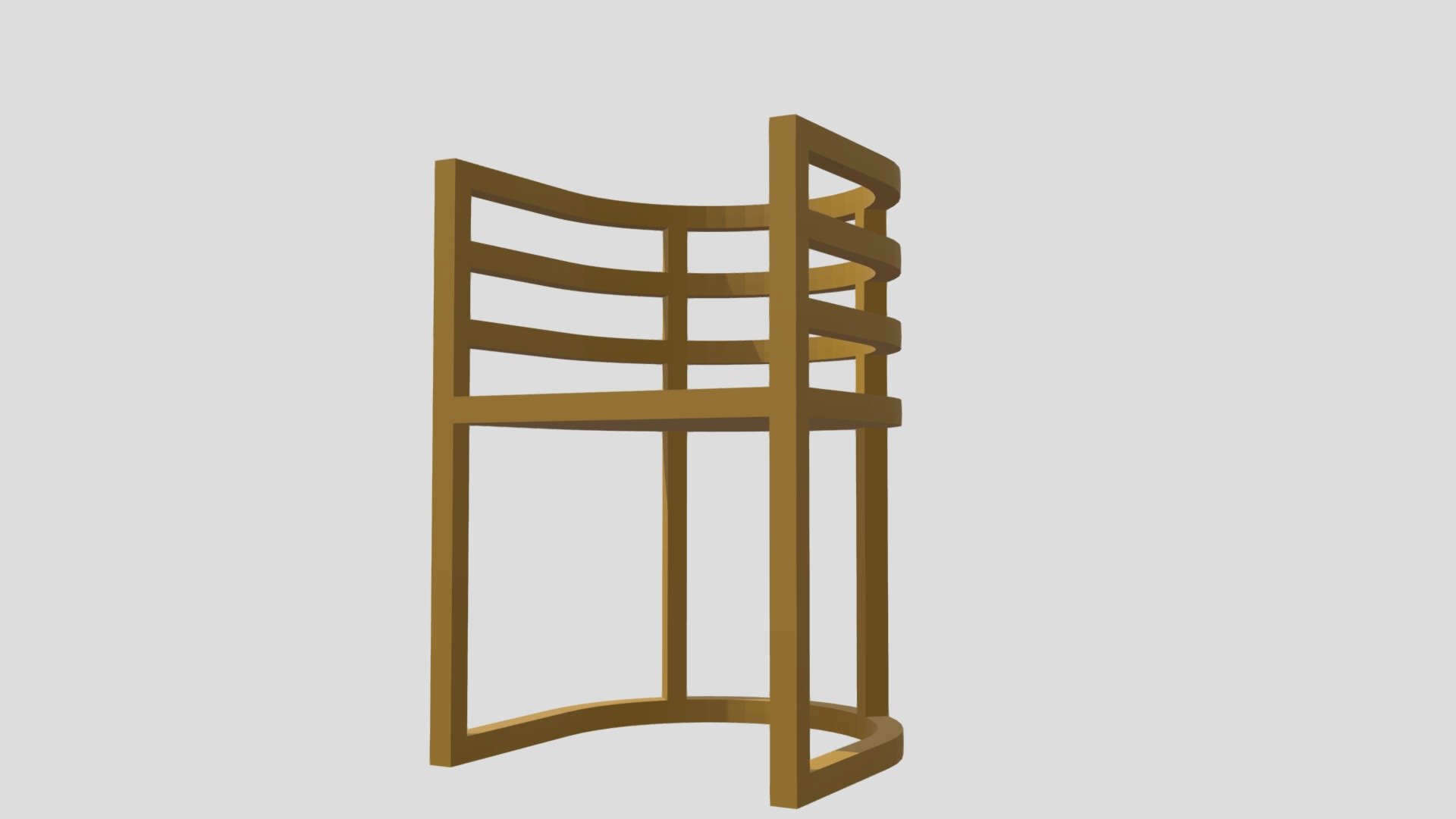 Meier Chair - 3D model by deathblends [3f3b4ee] - Sketchfab