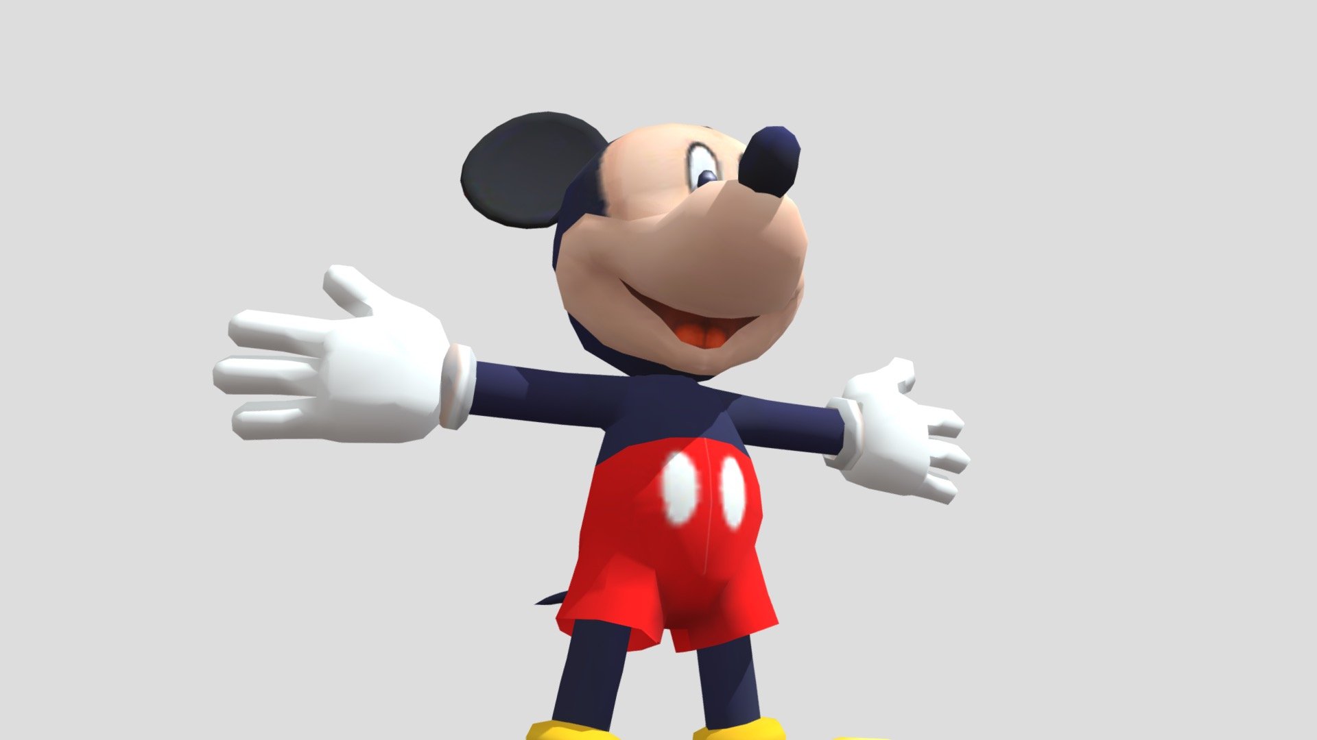 GameCube - Disneys Party - Mickey Mouse - 3D model by Mickey Mouse clubhouse fan (@cp070611 ...