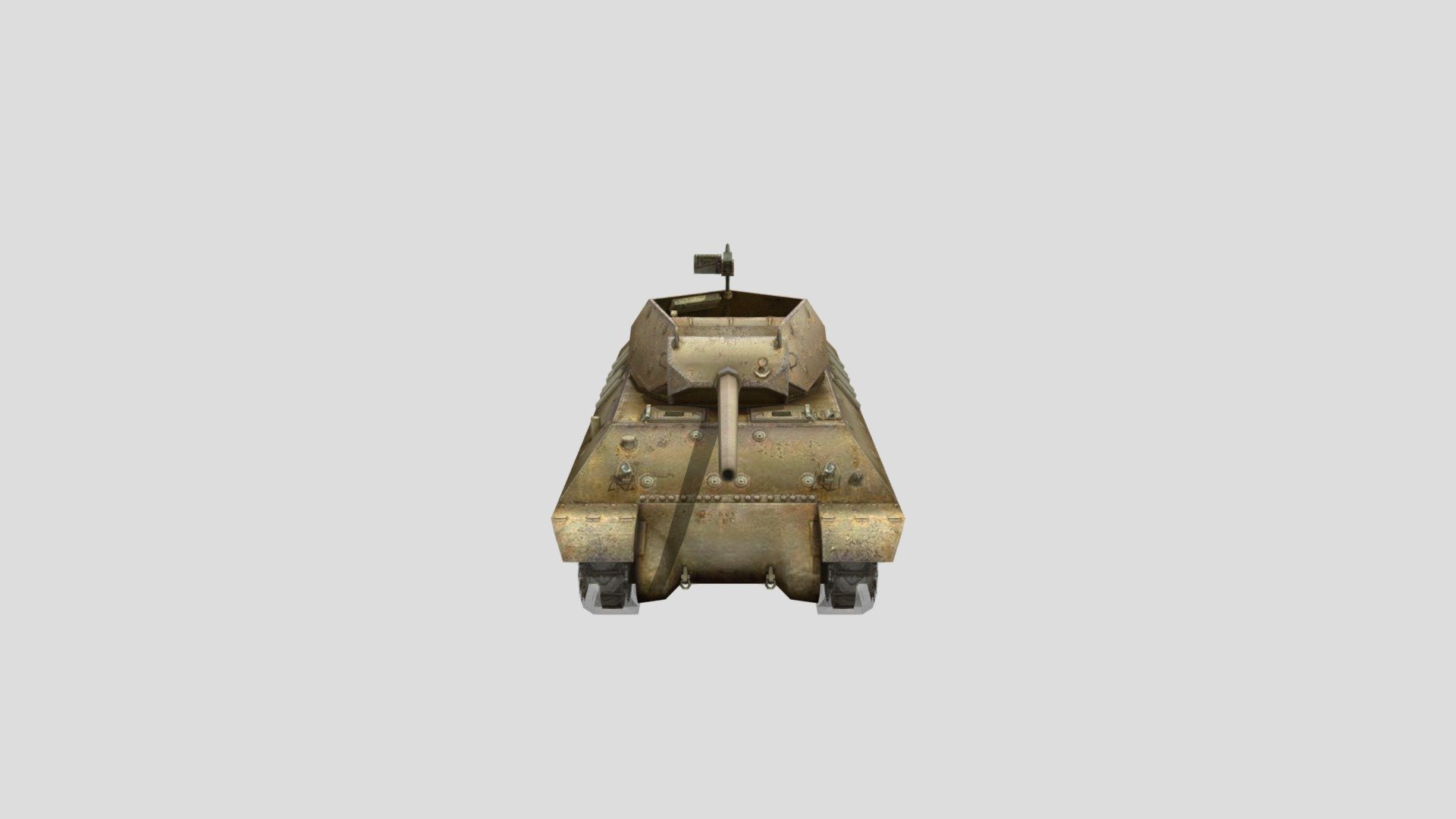 M10 Wolverine (World of Tanks Blitz) - Download Free 3D model by KojfDiscord [3f3d0d3] - Sketchfab