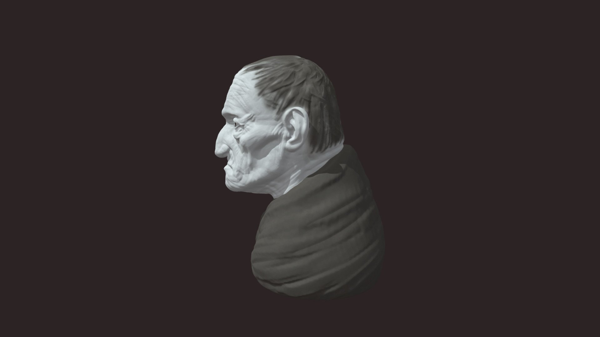 Weathered Face - 3D model by 4colorgrafix [3f3dc5b] - Sketchfab
