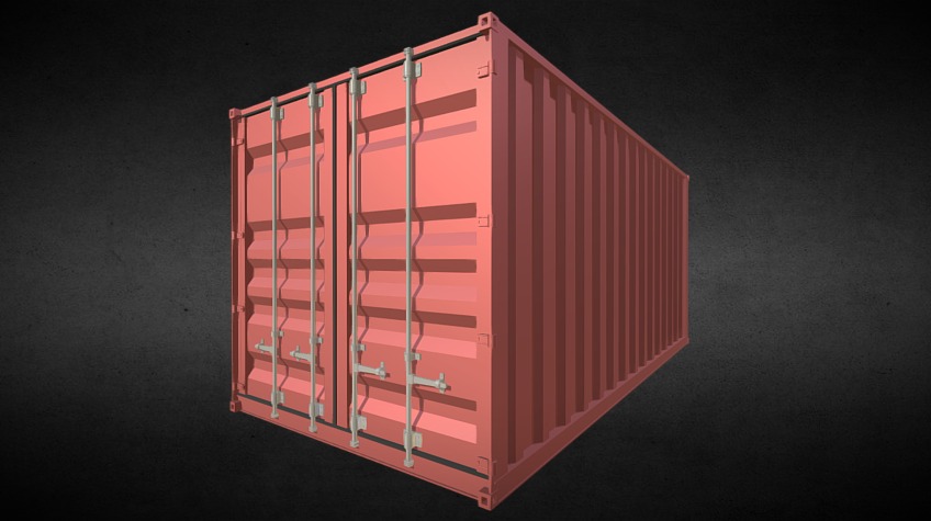 Iso-Container - Download Free 3D model by Nikita Borovkov (@NickBorovik ...