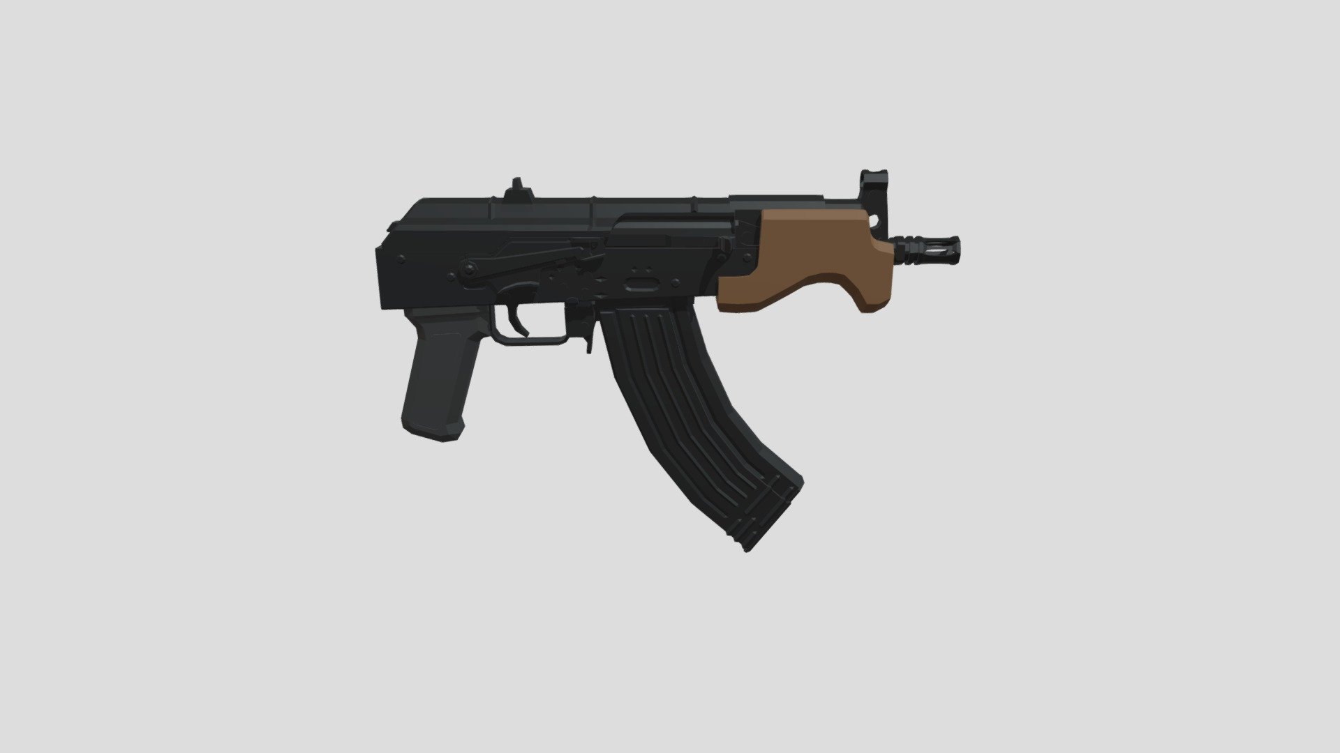 Low Poly VSKA Micro Draco - Download Free 3D model by piotrekiy ...