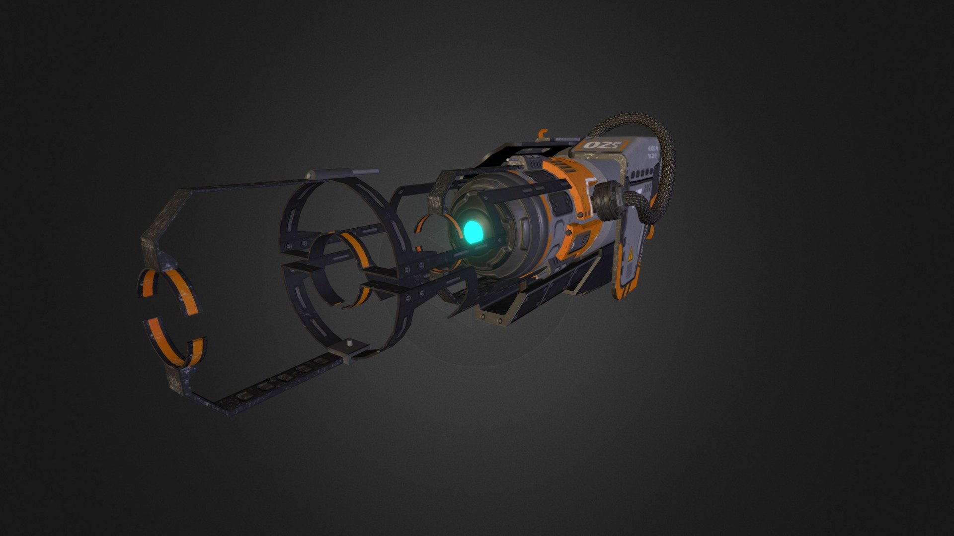 Pulse Cannon - 3D model by ThunderMare (@thunder_mare) [3f405ba ...