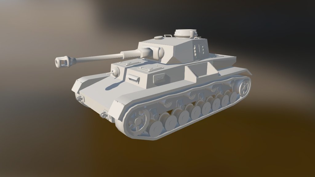 Panzer IV - 3D model by GeneticHell [3f42c55] - Sketchfab