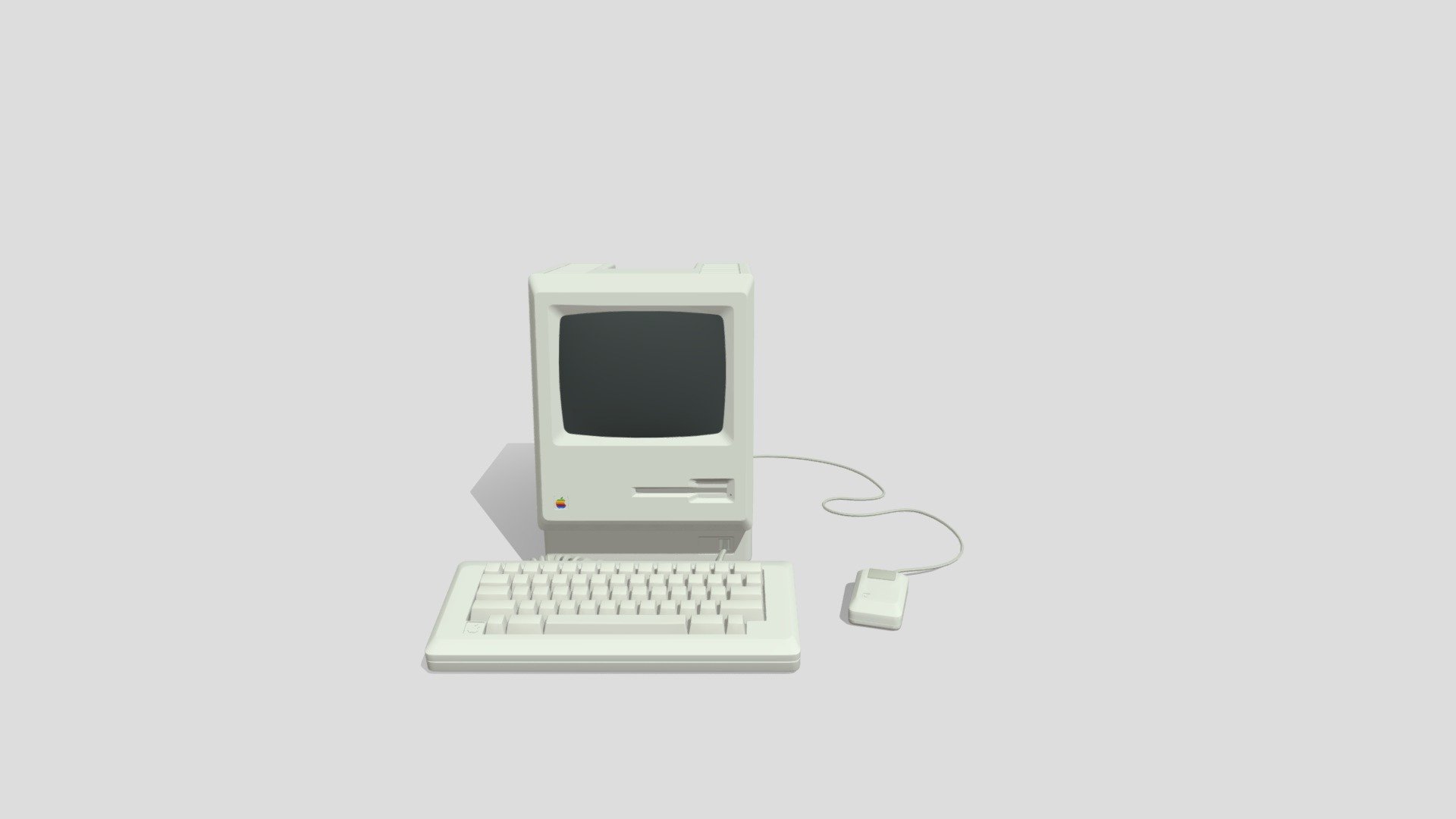 Apple Macintosh 128K - Buy Royalty Free 3D model by treehouse_3d ...