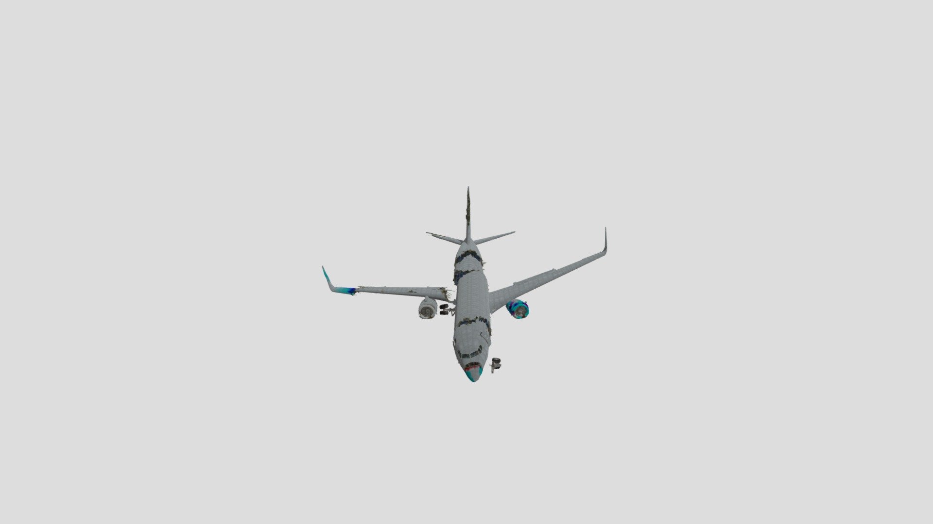 Crashed Passenger Plane - Download Free 3D model by Form5 (@form5 ...