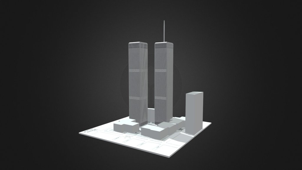 world twin towers - A 3D model collection by sergaleclitvinov - Sketchfab