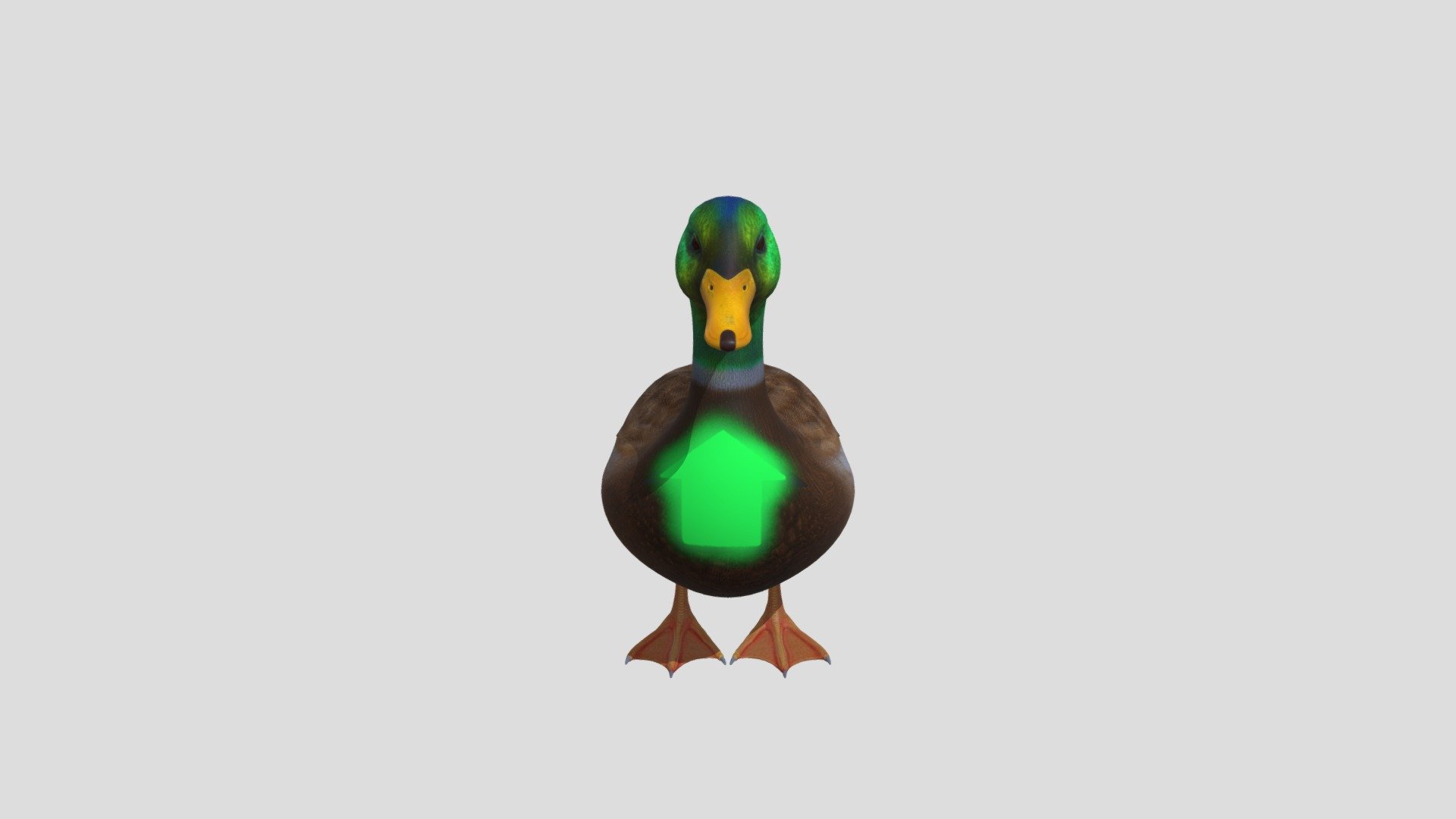 Superduck - Download Free 3D model by AVerySmartGuy (@VeryDumbGuy ...