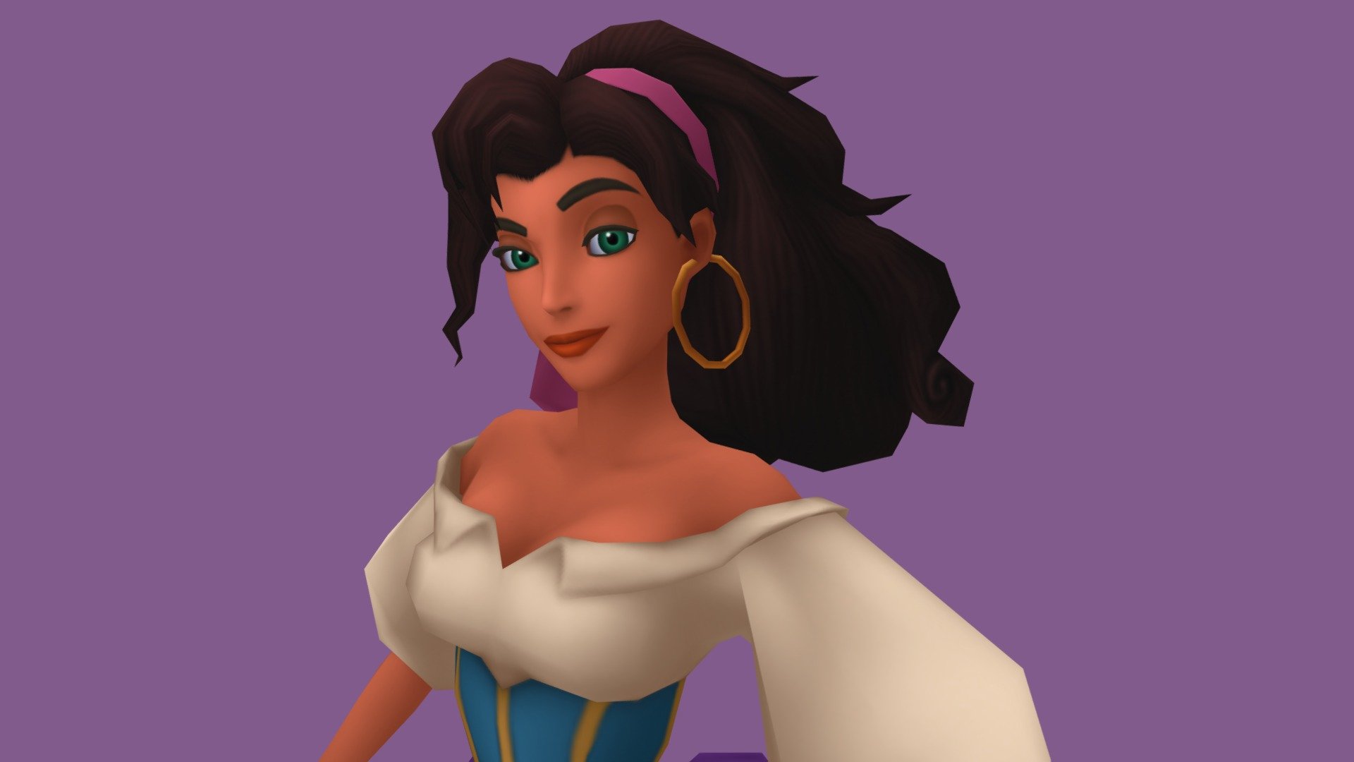 Esmeralda - 3D model by whytho11123 [3f4a43f] - Sketchfab