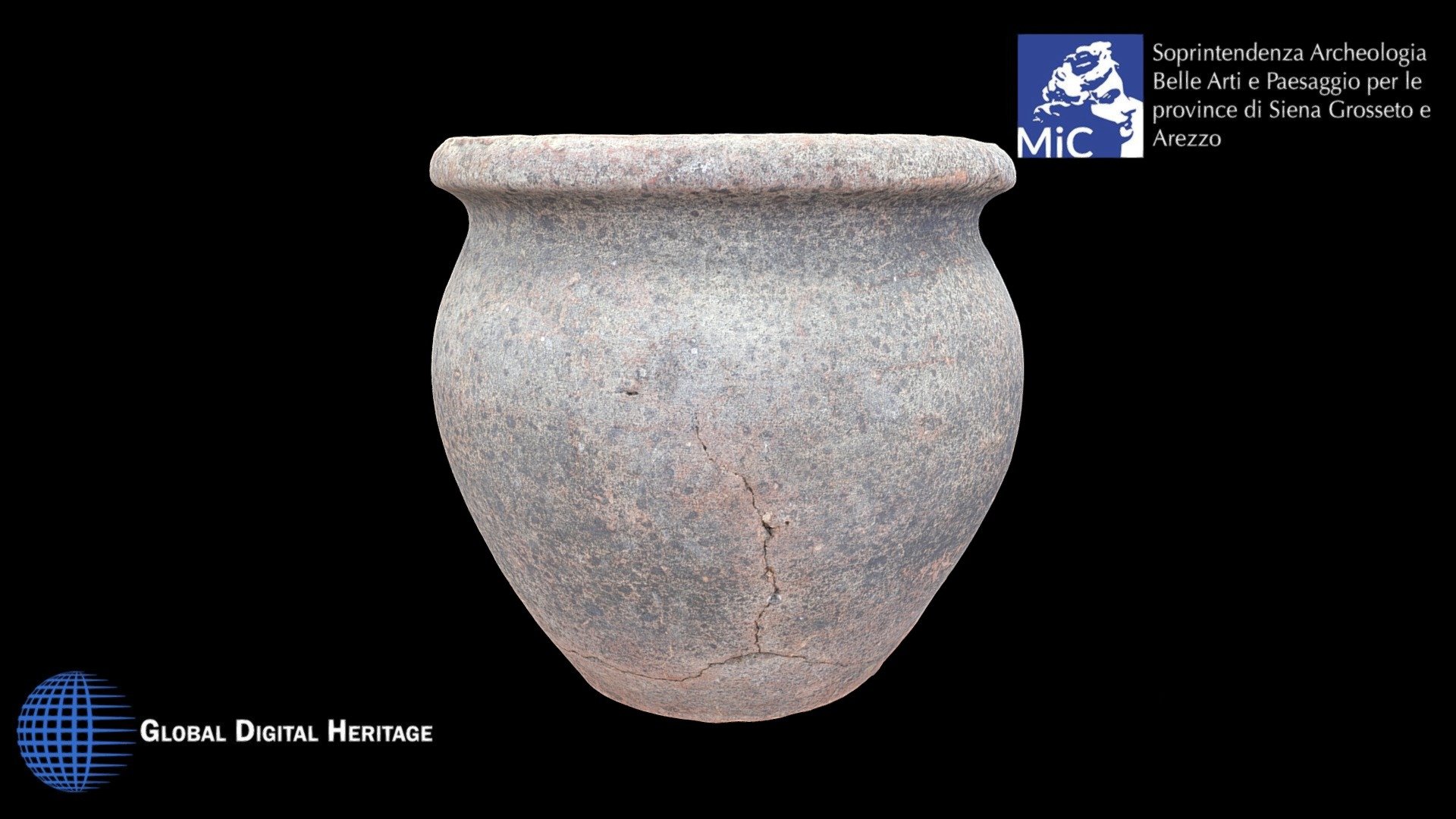 Etruscan small olla - Download Free 3D model by Global Digital Heritage ...