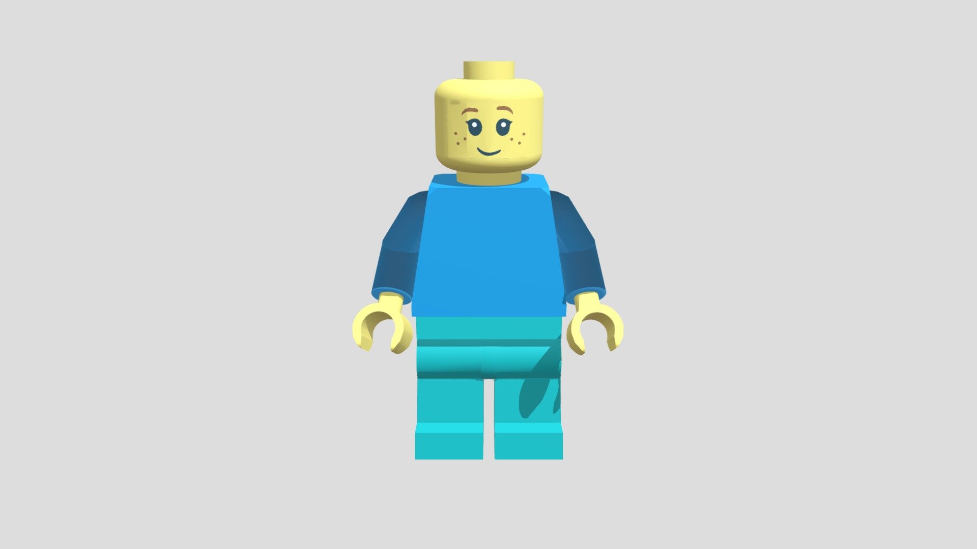 Lego Minifigure - Download Free 3D model by EggMan28 [3f4cdb2] - Sketchfab
