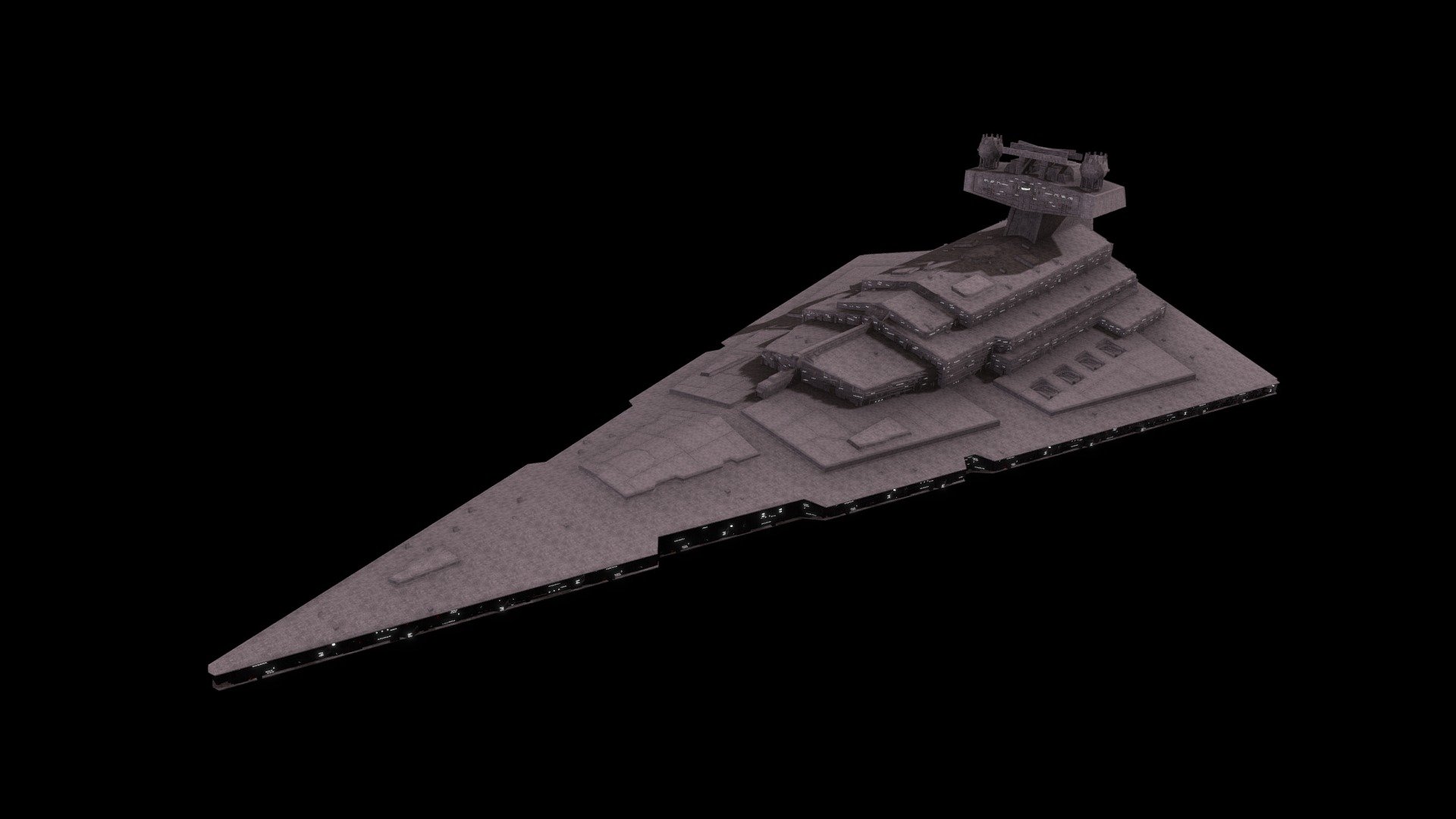 Imperial II Star Destroyer - 3D model by yamahadrummer2017 [3f4e57f ...