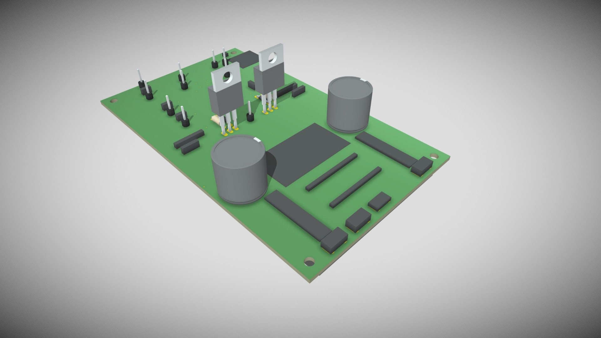 16 - Electronics - PCB - 3D model by Autodesk (@Worldskills) [3f4ef73 ...