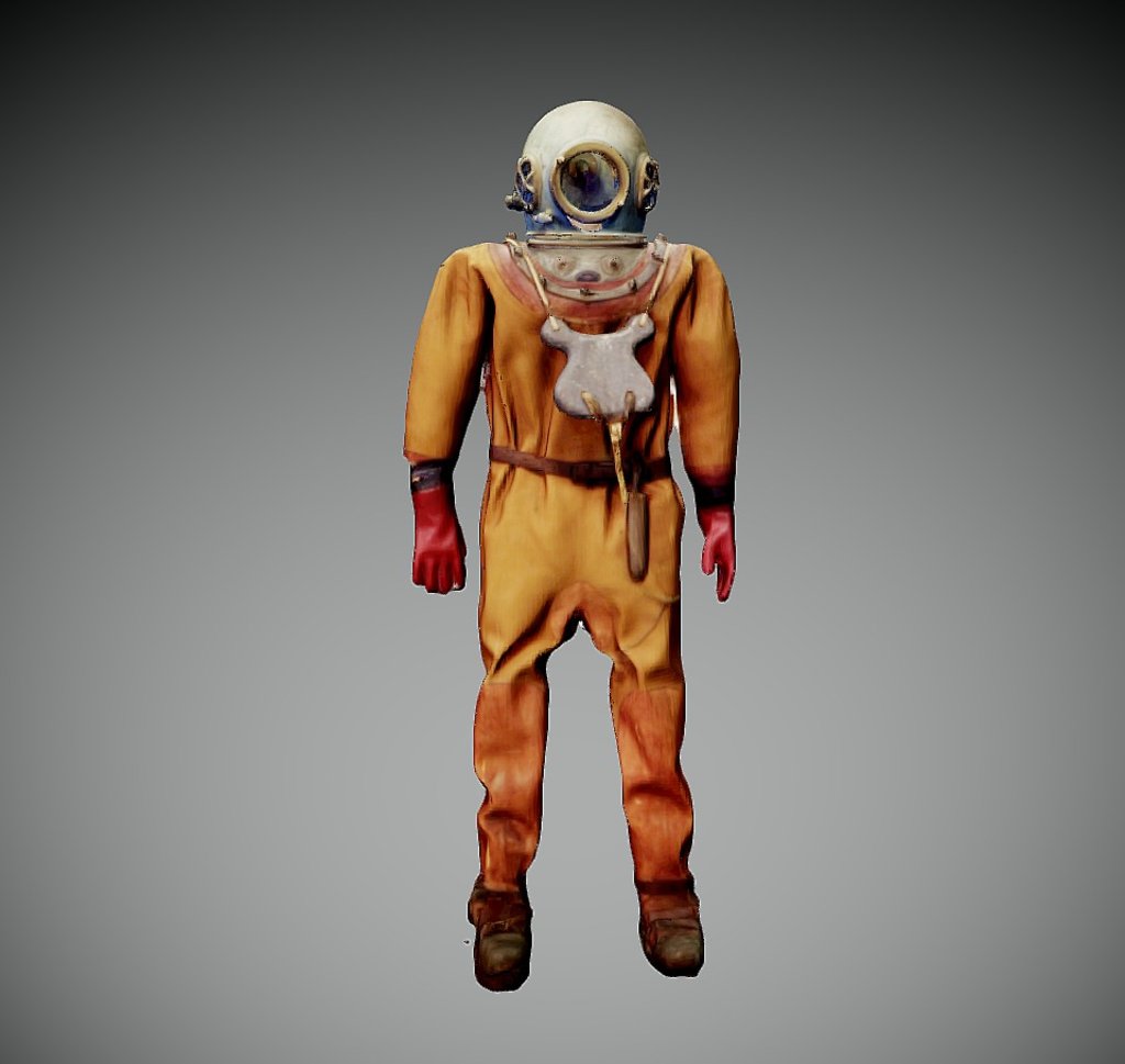 Bell Diver - 3D model by historysa [3f4fbf4] - Sketchfab