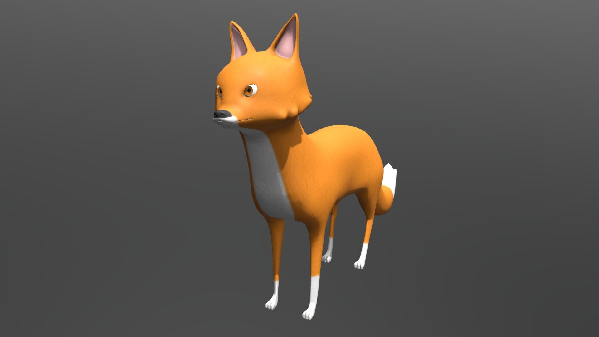 Fox - 3D model by edanleep [3f50a0a] - Sketchfab