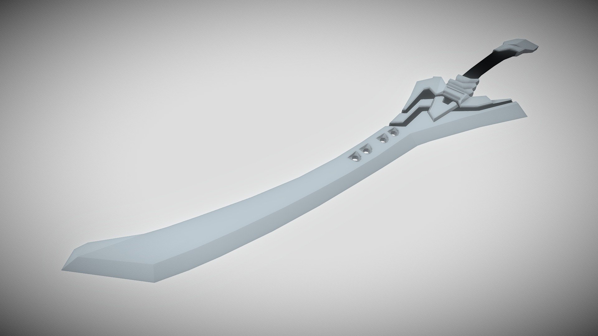 [Muv-luv] Type 77 Close Range Melee Blade - Download Free 3D model by ...
