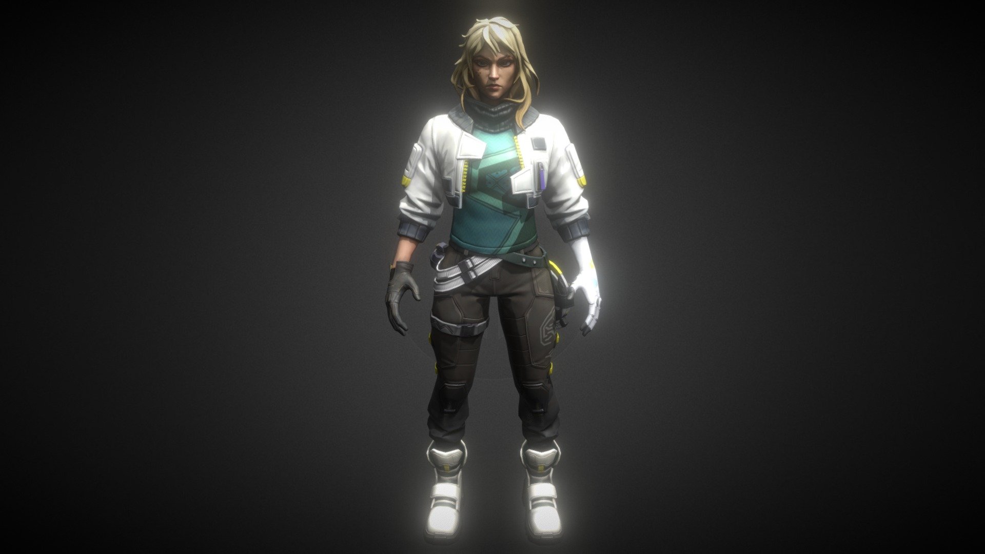 Deadlock | Valorant - Download Free 3D model by ILilMitch [3f53d98 ...