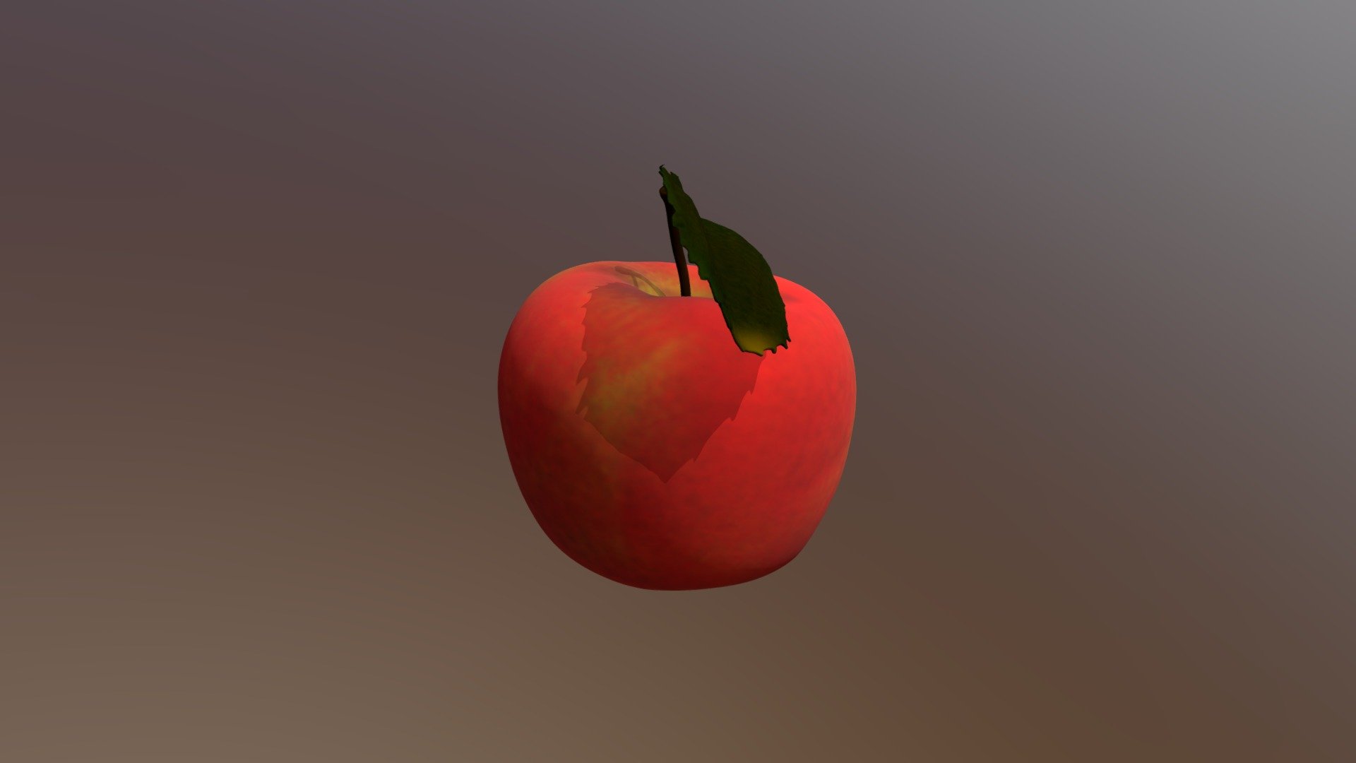 Apple - 3D model by tasraven [3f5534e] - Sketchfab