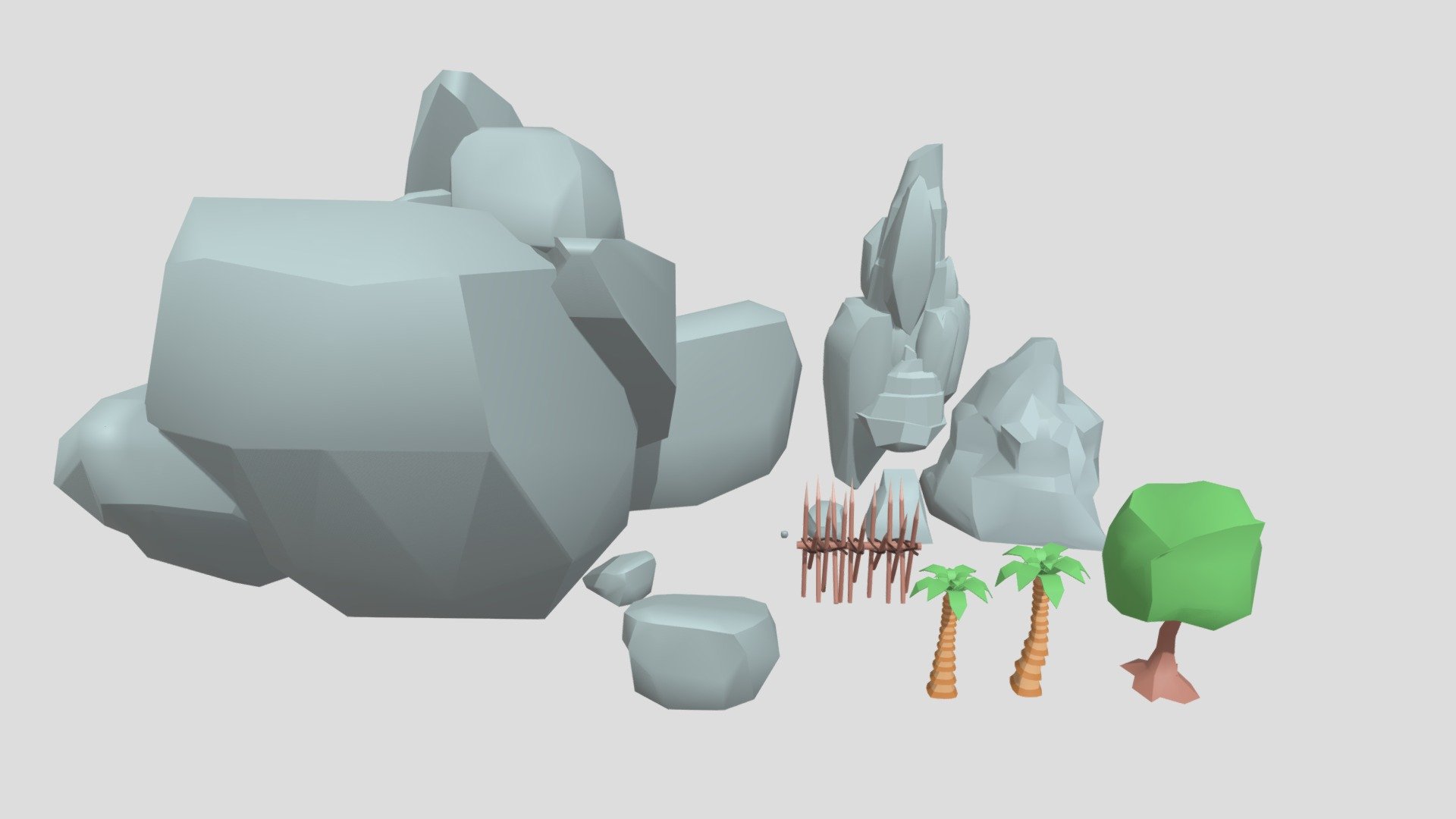 Some Low Poly Assets - Download Free 3D model by Mina S. (@minaskagseth ...