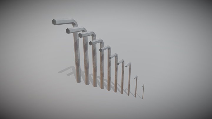 Allen-key 3D models - Sketchfab