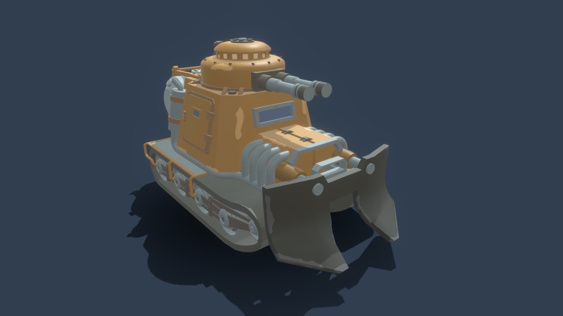 Танк Factorio - GameDev Legend - 3D model by Trenzalor (@Trinzalor ...
