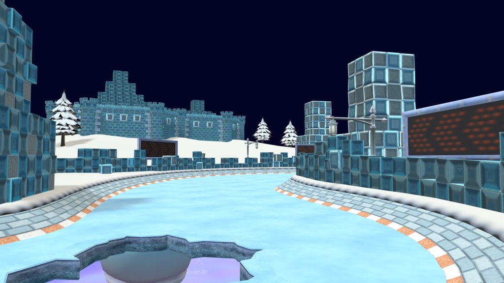 Mario Kart 8 - Circuits - A 3D model collection by Polygonal_64 ...