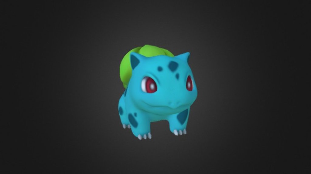 01 - Bulbasaur - 3D model by suppichan [3f592bc] - Sketchfab