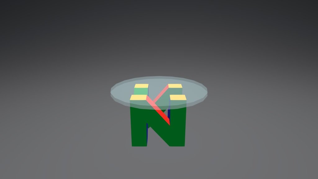 Nintendo 64 table - 3D model by raphaelfb [3f595eb] - Sketchfab