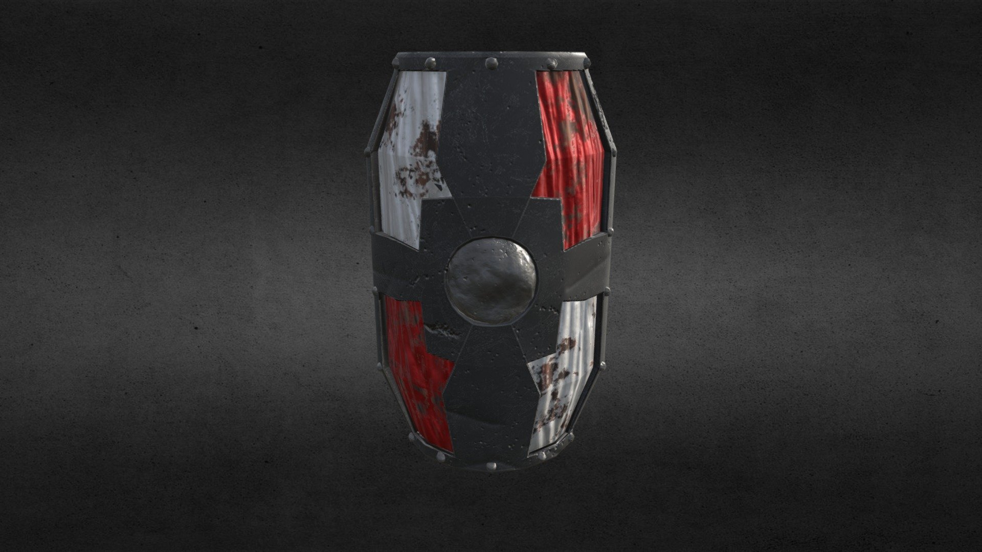 Low Poly Shield 2 - Buy Royalty Free 3D model by Josef Woods (@jamz95 ...