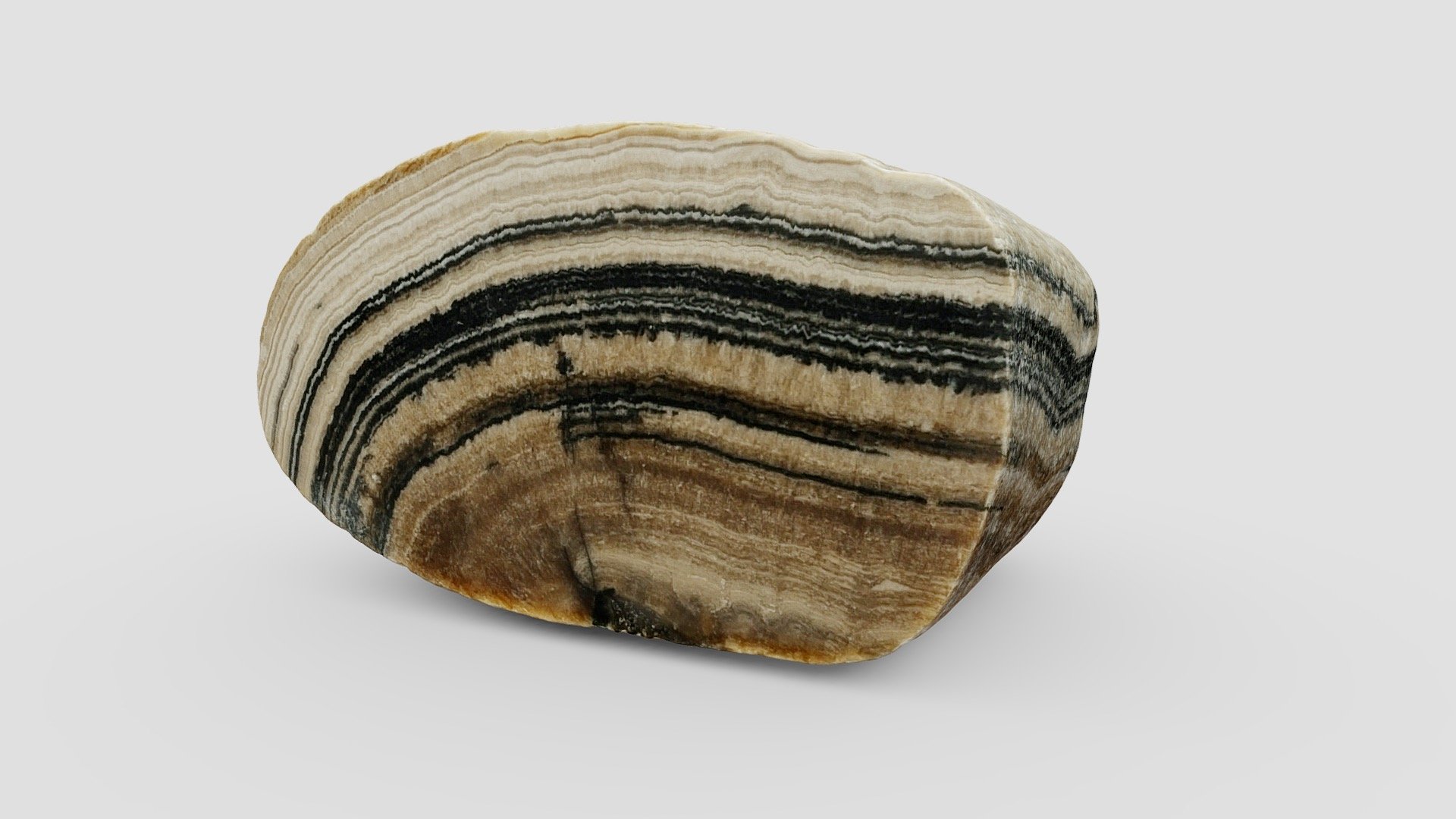 Botryoidal dolomite, calcite and oil inclusions - 3D model by CSULB ...
