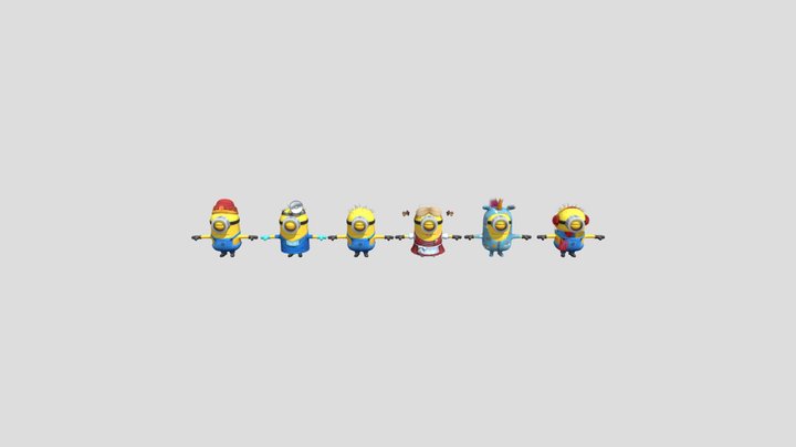 Minionrush 3D models - Sketchfab