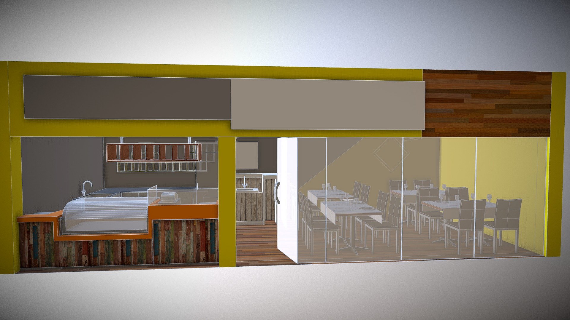 Station Cafeteria - Download Free 3D model by ahasanoojzaman [3f5d022 ...