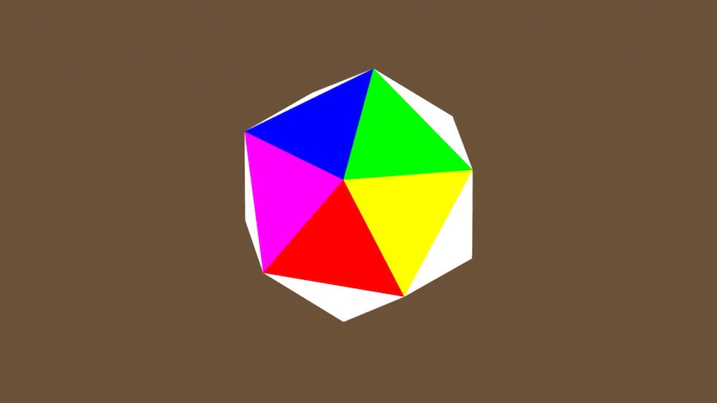 Icosahedron Color - Download Free 3D model by chandlerklebs [3f5deb8 ...