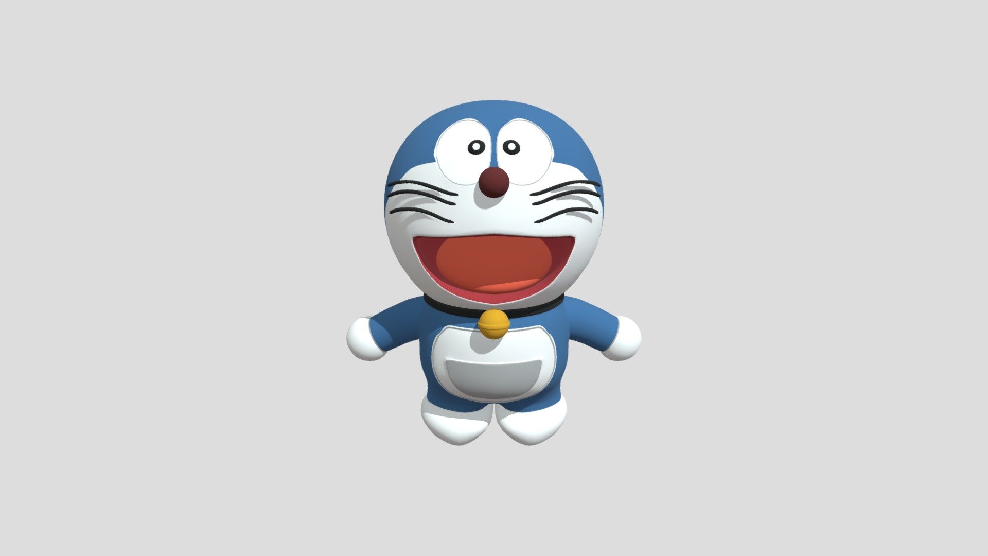 Doraemon - Download Free 3D model by alrozkhanpathan [3f5e9e8] - Sketchfab