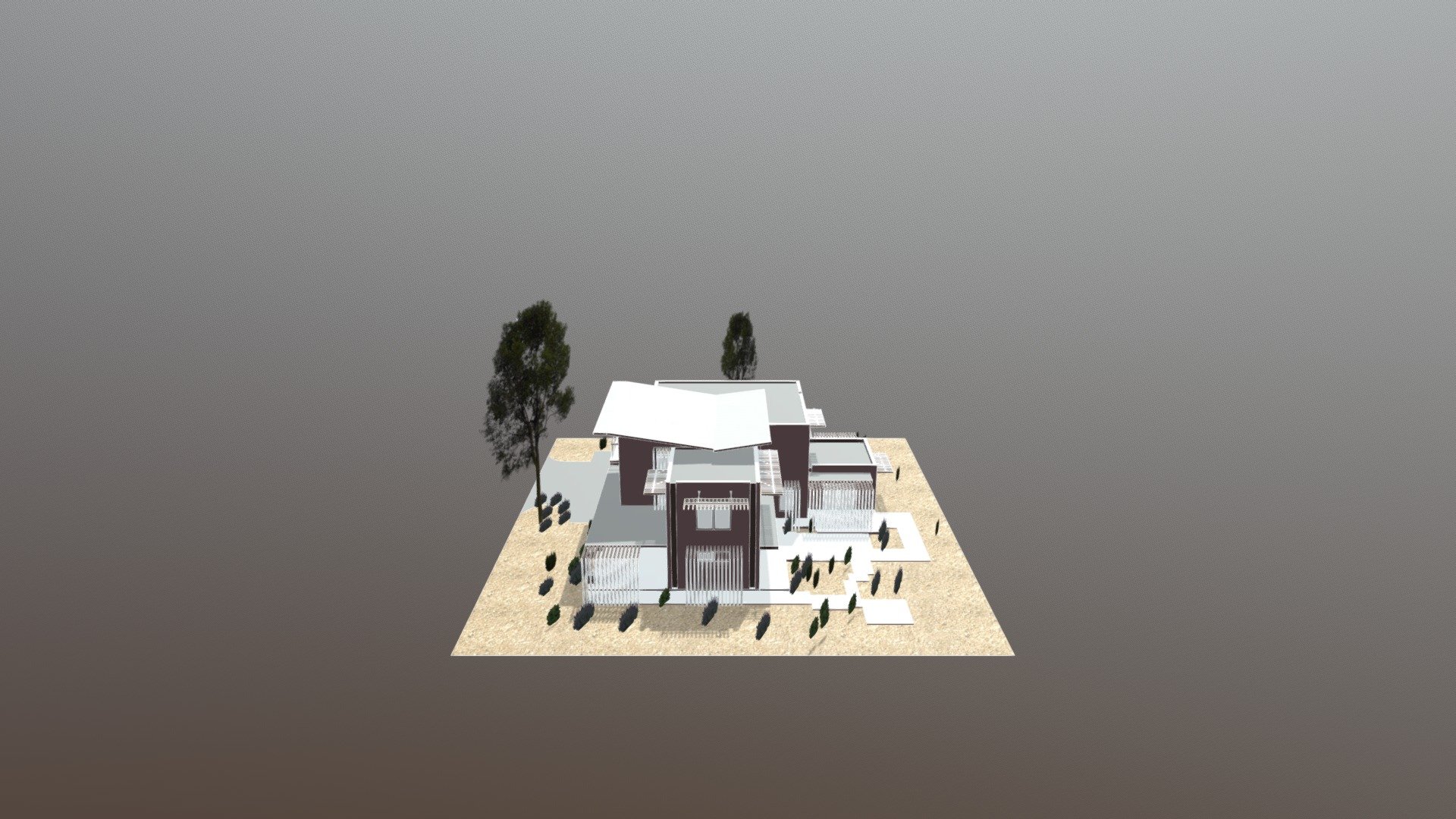 Desert House - 3D model by rasha [3f5fbfc] - Sketchfab