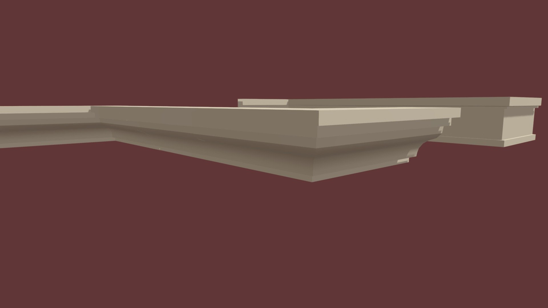 Building Cornice (Crown) Model - Download Free 3D model by Nana.philip [3f60068] - Sketchfab