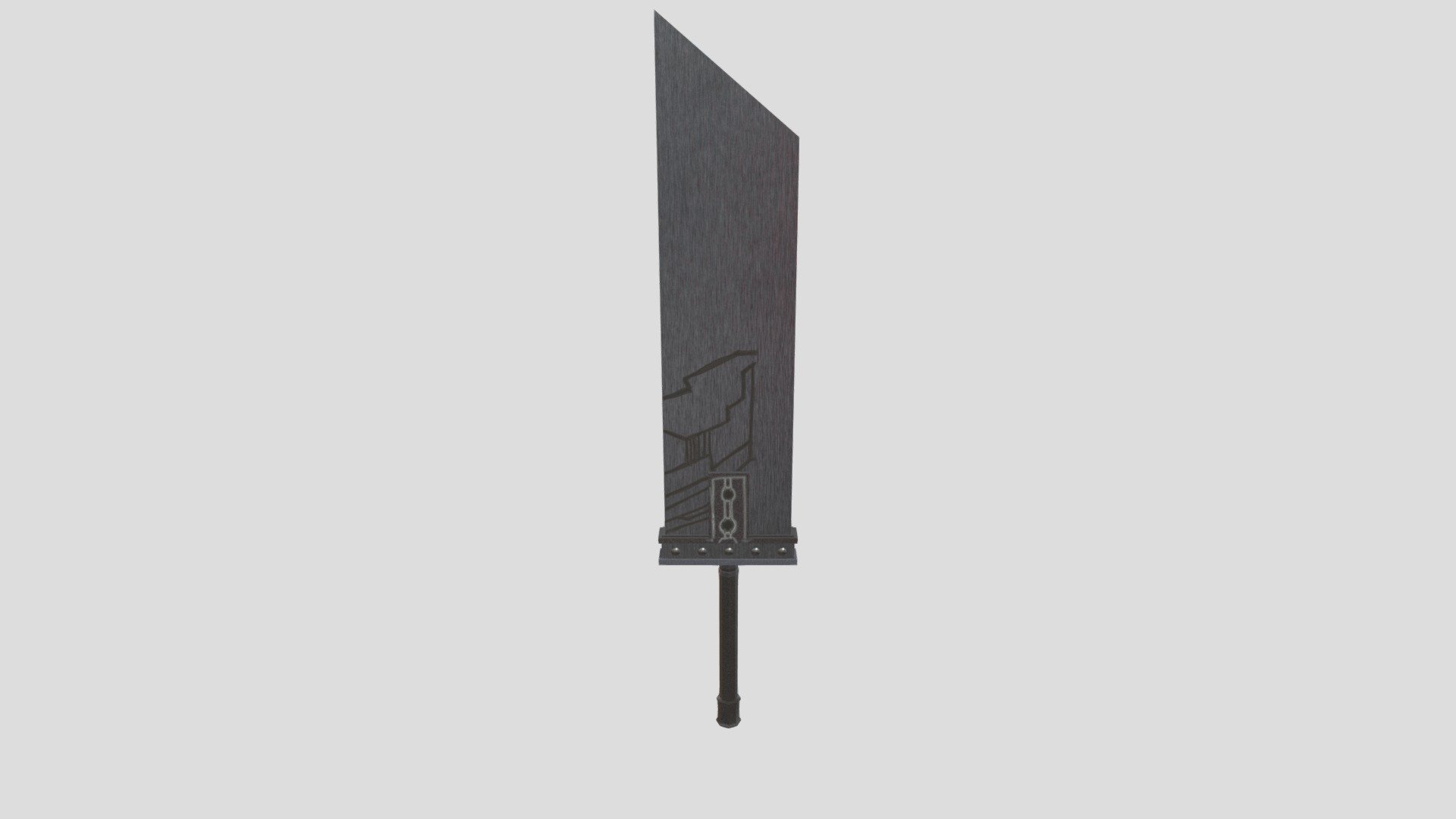 Buster Sword - 3D model by benjrawlings [3f60d0b] - Sketchfab