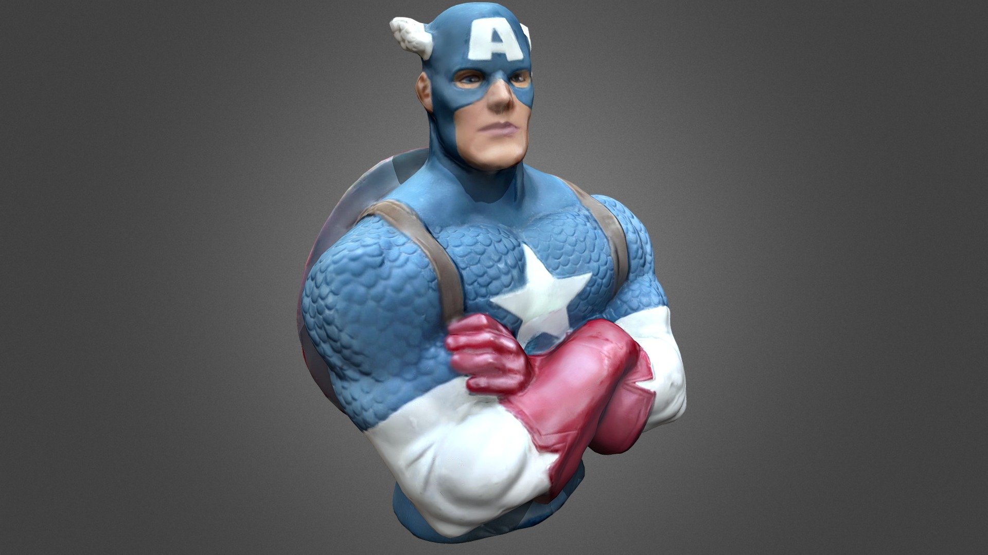 Captain America - Download Free 3D model by Cobra (@Lacobra) [3f6109e ...