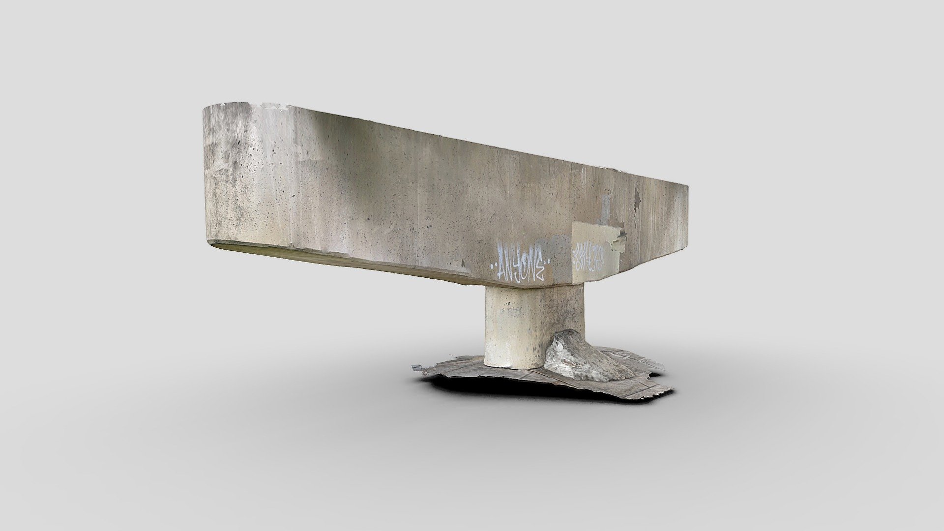 Day 172: Underpass Skate Ramp - Download Free 3D model by alexdelker ...