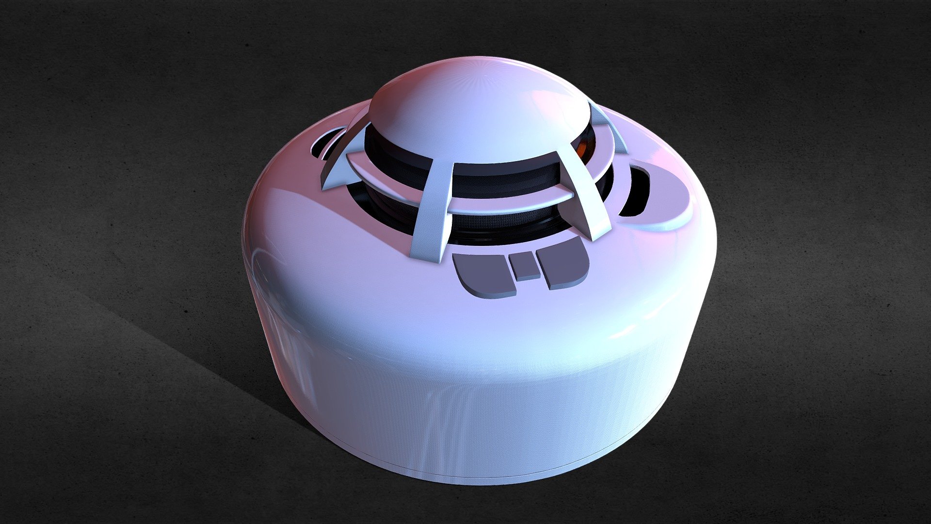 Smoke Detector - 3D model by evansharp [3f61b2e] - Sketchfab