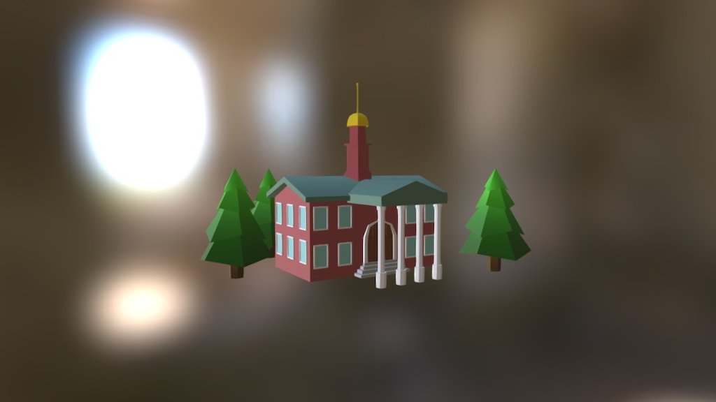 University - 3D model by KalebHogan [3f62158] - Sketchfab