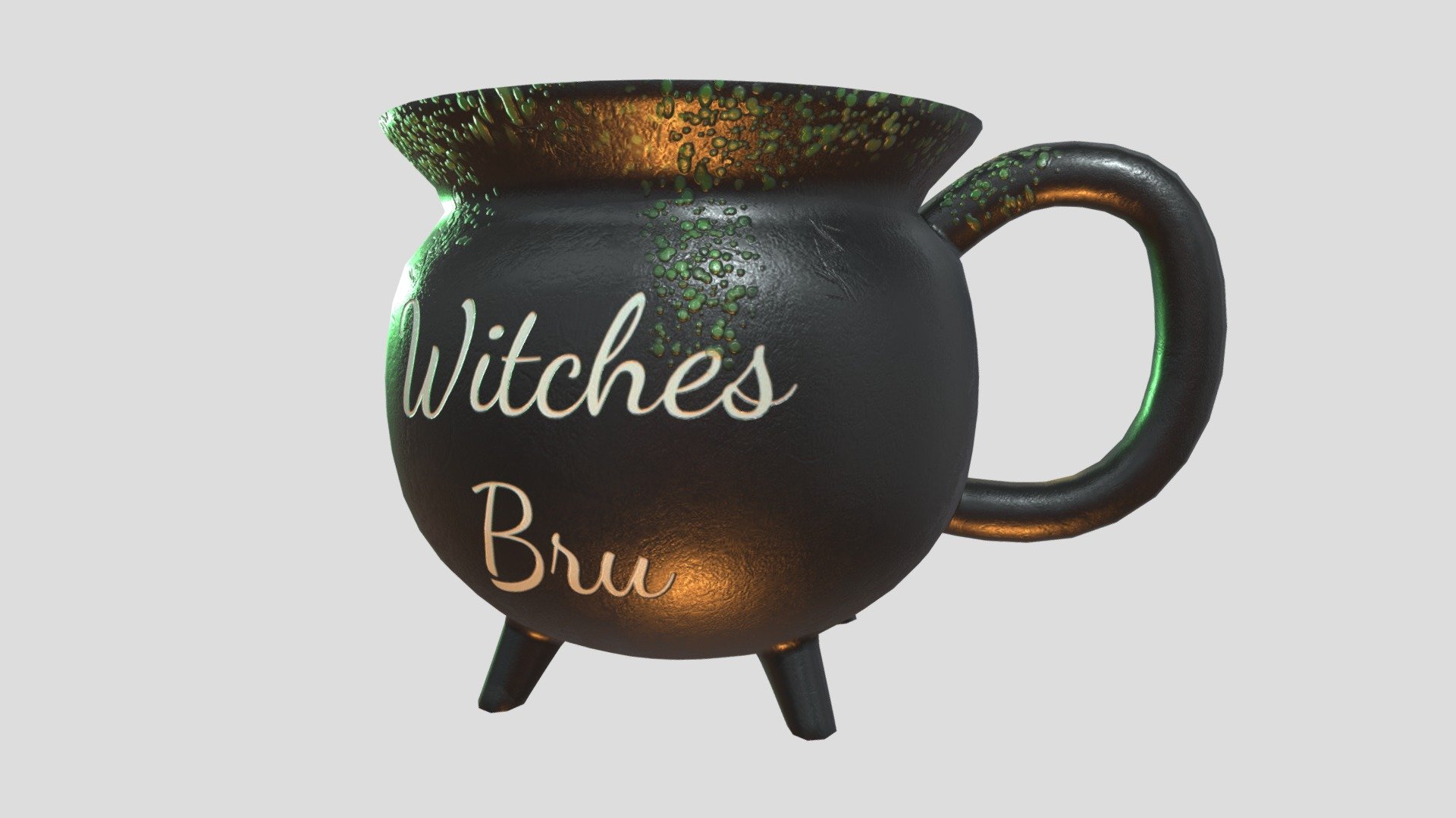 Cauldron Mug - Download Free 3D model by Ally Furnish (@furnisha ...