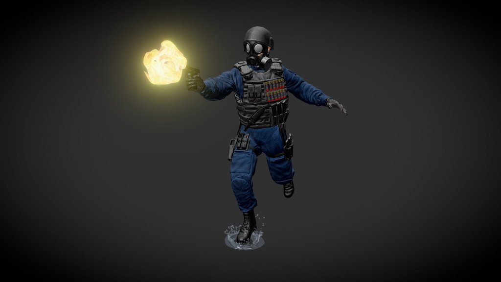 SAS Soldier (v1.2) - 3D model by brinca [3f641ca] - Sketchfab