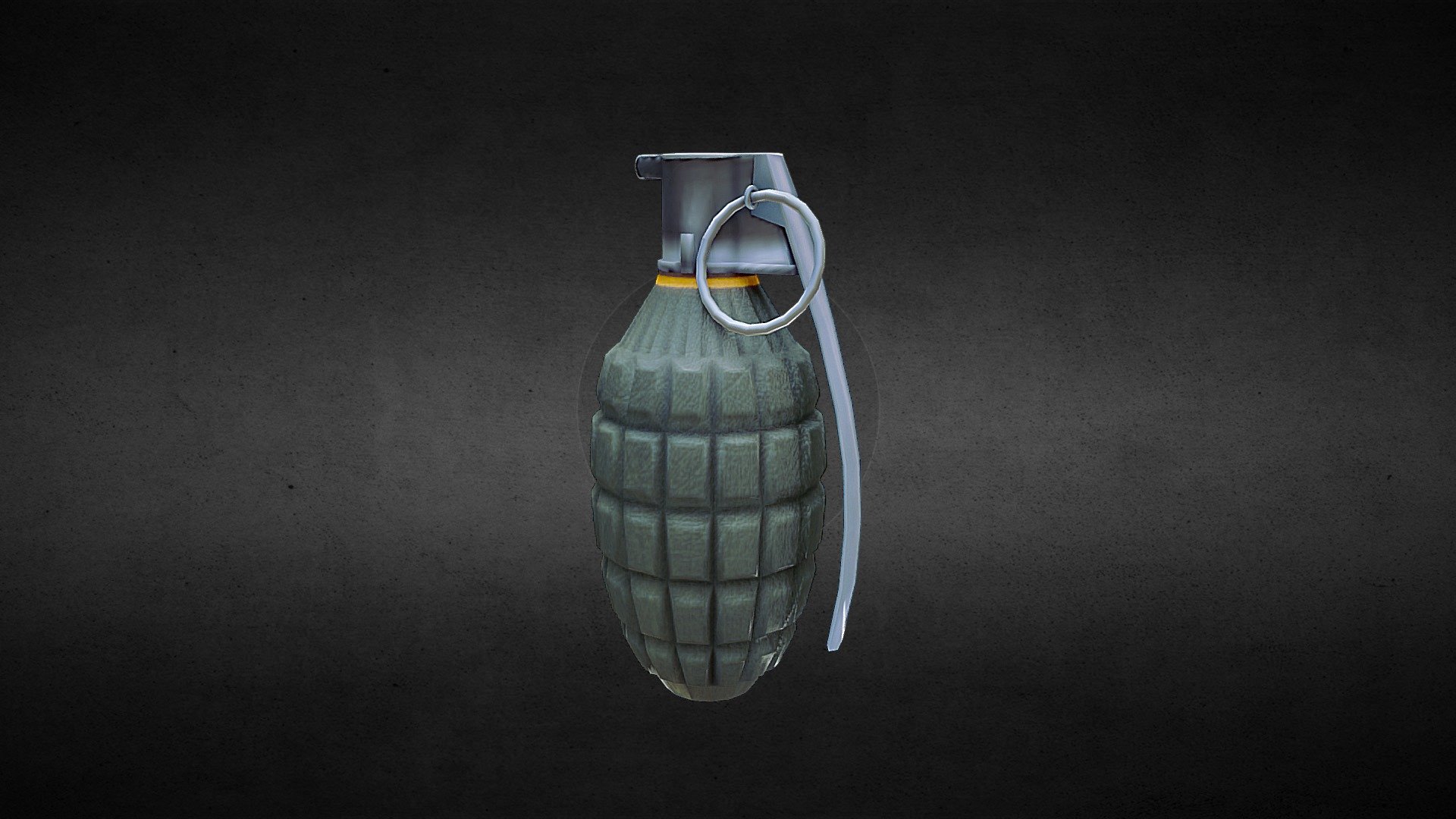 Grenade - 3D model by TheBlenderGoon [3f64420] - Sketchfab