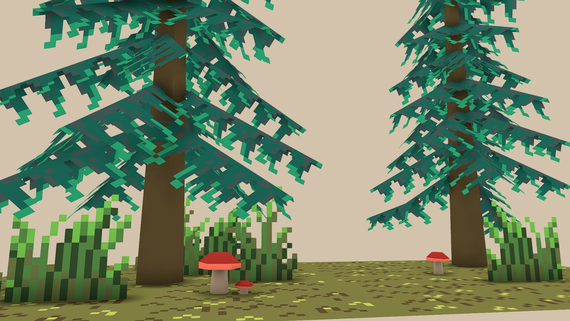 Pines - 3D model by Turbo Laser (@Turbo_Laser) [3f6482c] - Sketchfab