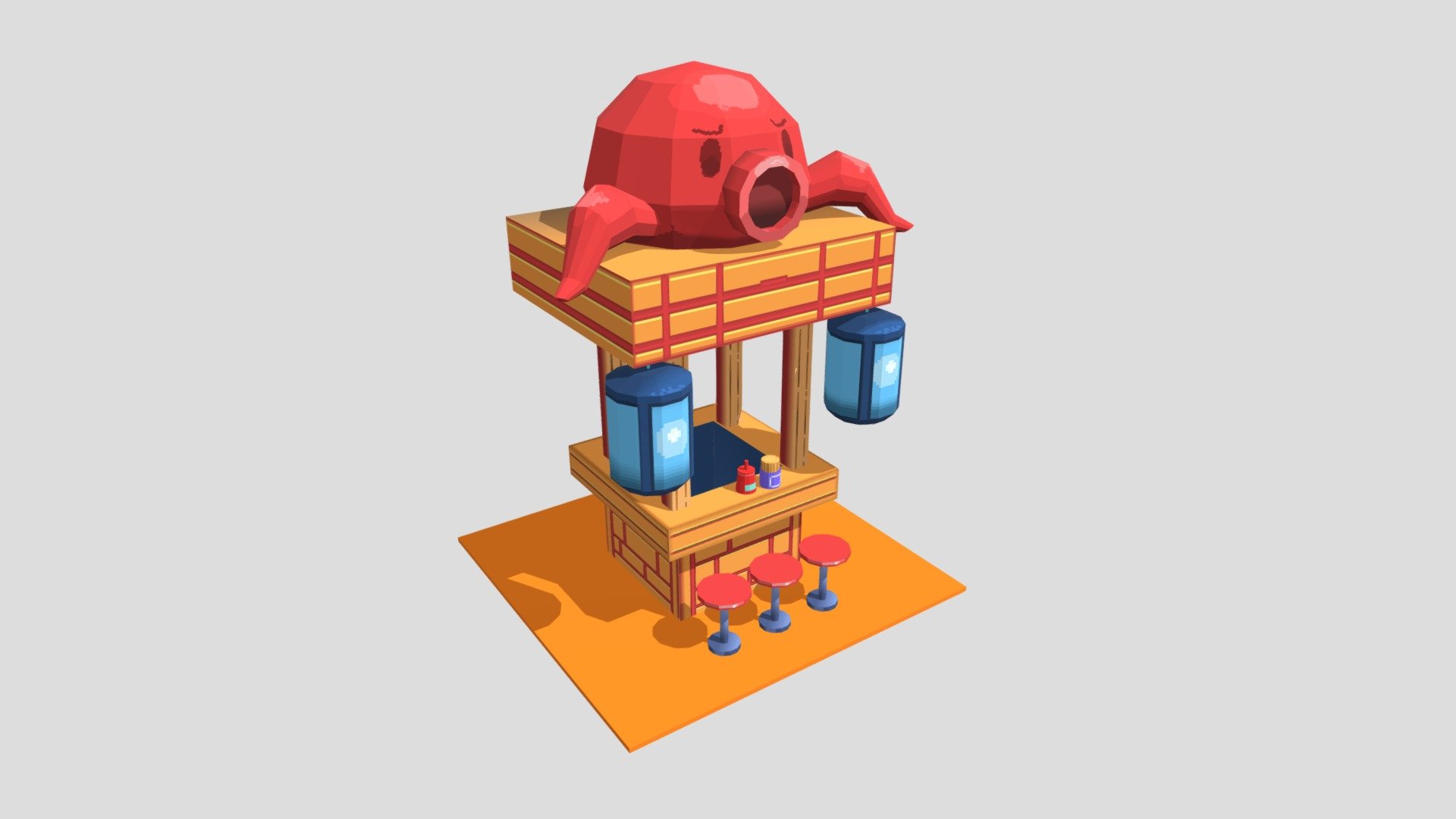 RPG Food Kiosk - 3D model by will (@degregori.guglielmo) [3f649ea ...