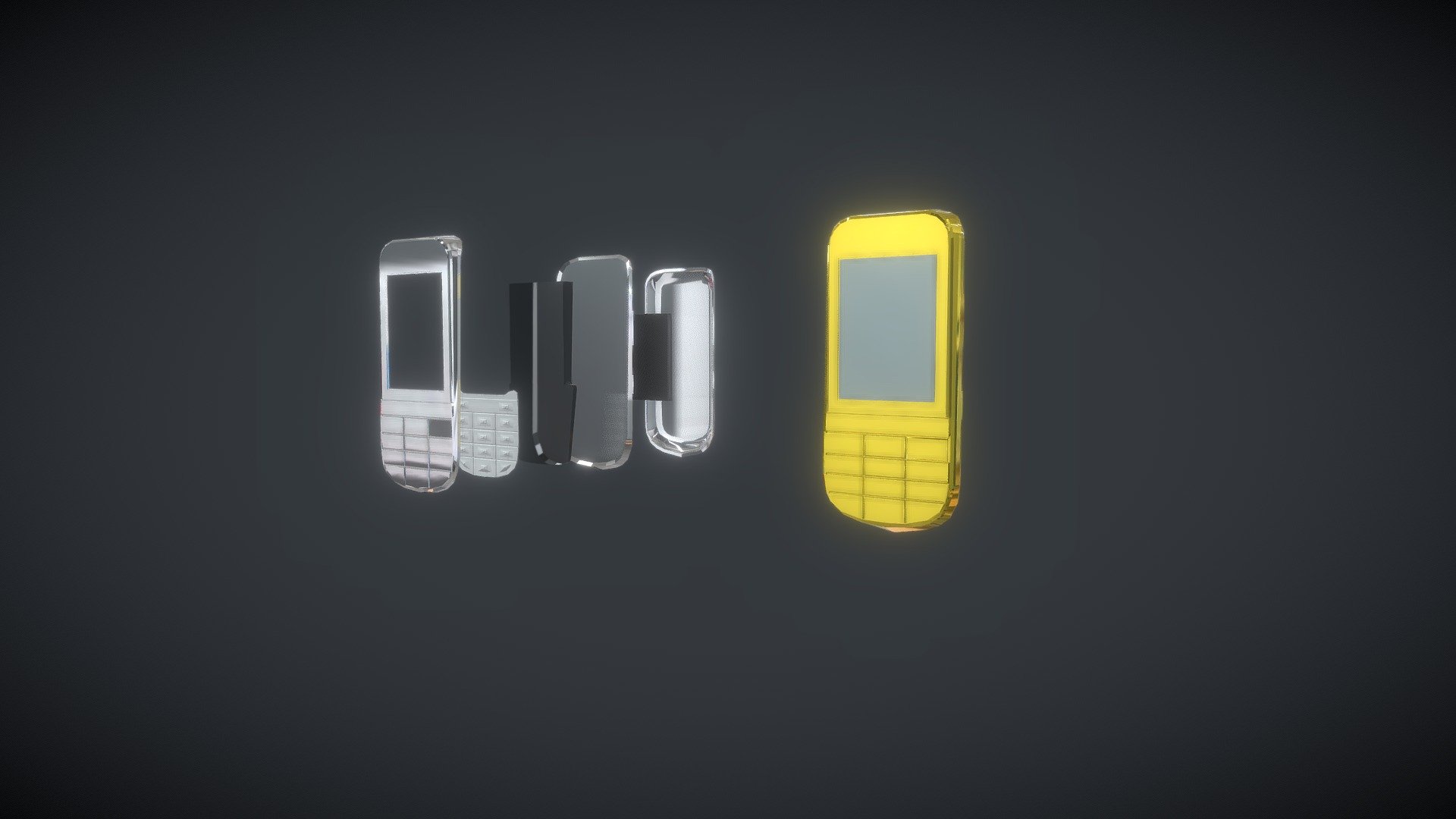 Nokia 203 - 3D model by Marlon Jared Ospina Ochoa ...