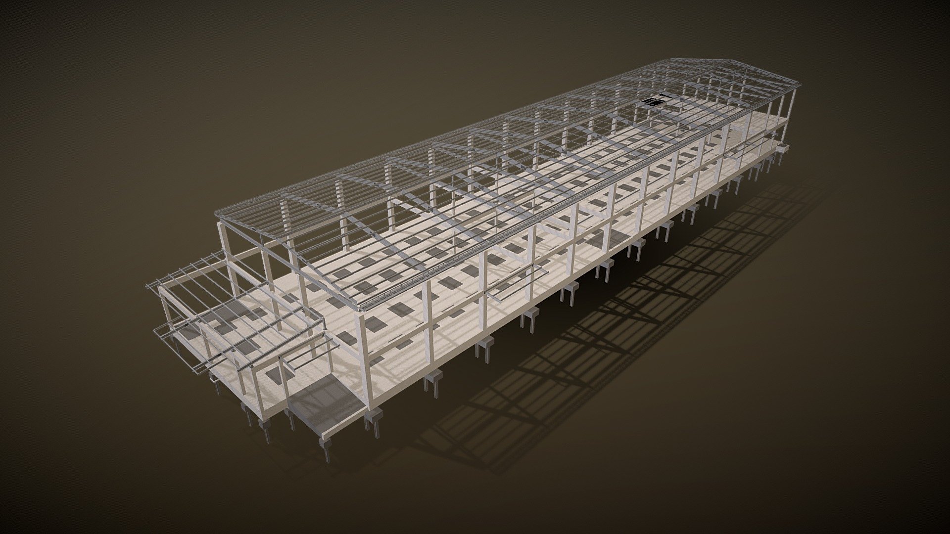 Building structure 2339 - Buy Royalty Free 3D model by Jinda ...