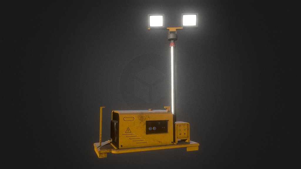 Light Tower - 3D model by Thiago Ferraro (@thiagoferraro) [3f671c5 ...